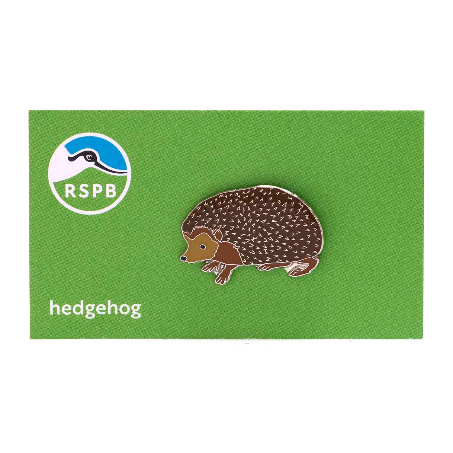 RSPB Hedgehog pin badge - RSPB Pin badges