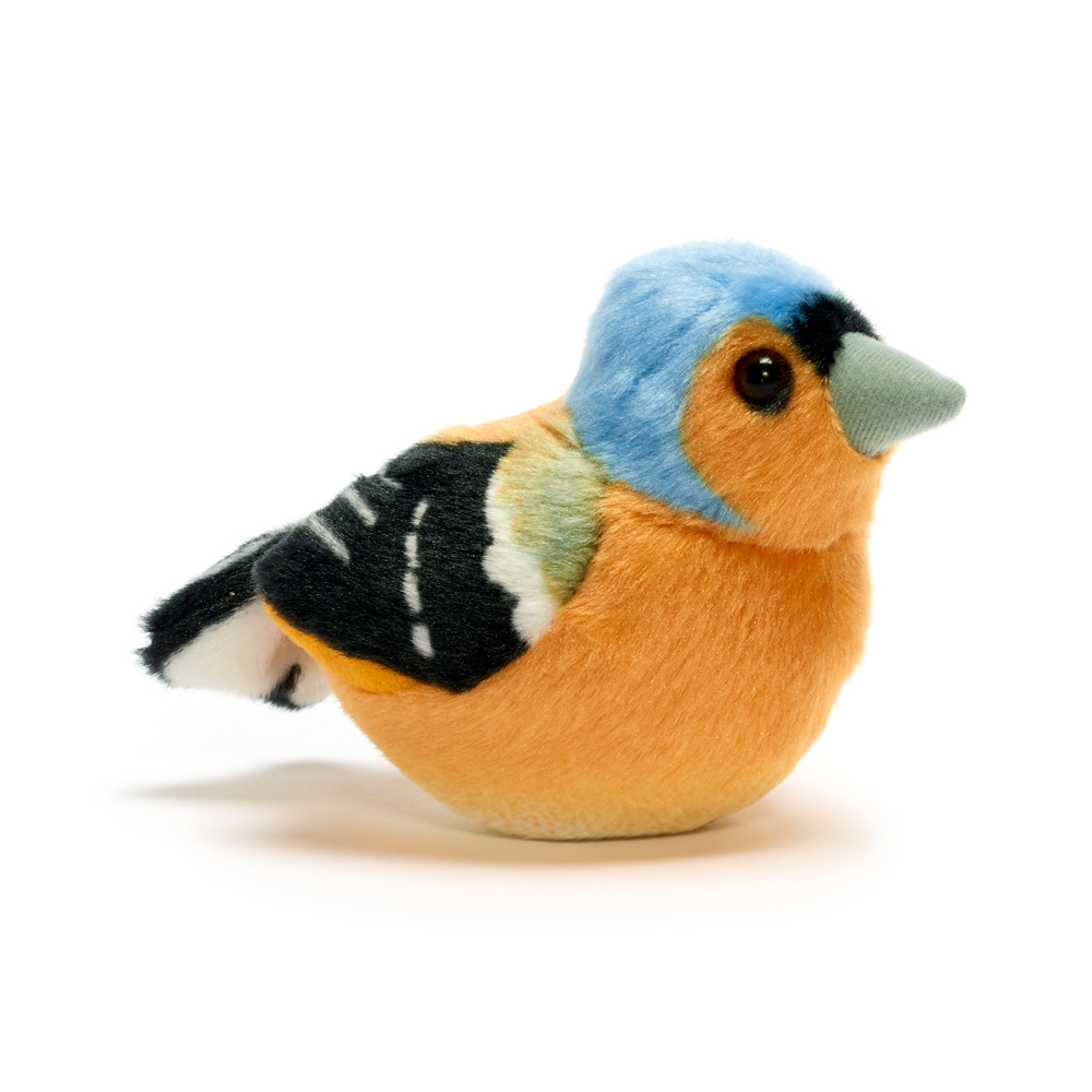 RSPB singing chaffinch soft toy - Singing soft toys